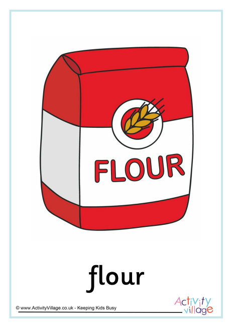 Flour Poster | Activity Village