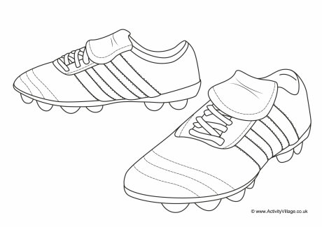 Soccer Colouring Pages | Activity Village
