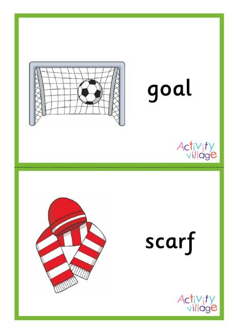 Football Vocabulary | Activity Village