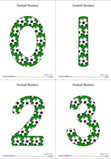 Football Printables | Activity Village