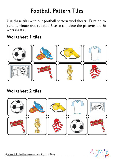 Football Maths Worksheets | Activity Village