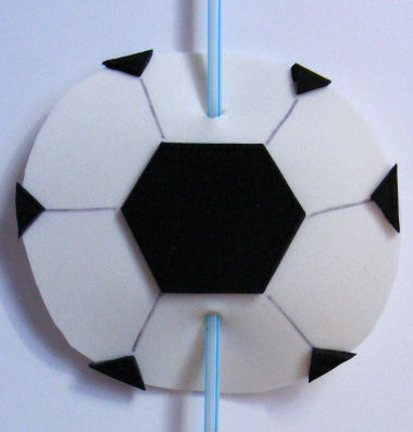 Football Straw | Football Crafts For Kids