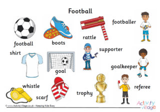 Football Tracing Pages | Activity Village
