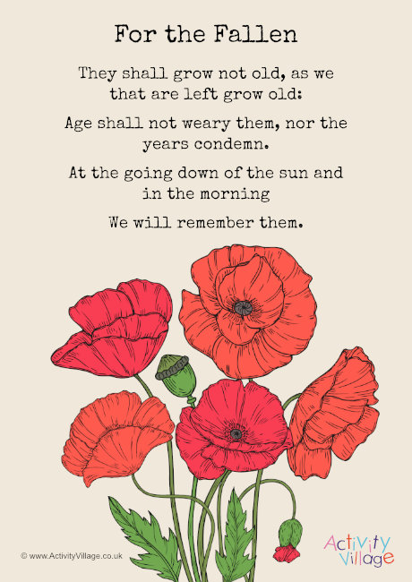 Remembrance Day Poems