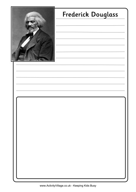 Famous People Notebooking Pages | Activity Village