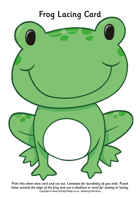 Frog Printables | Activity Village