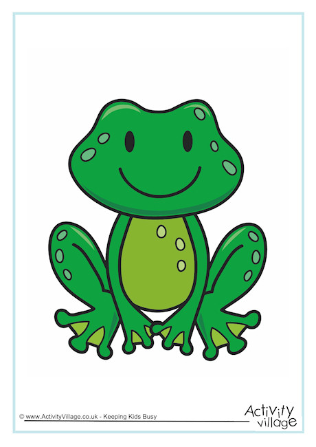 Frog Printables | Activity Village