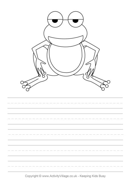 Frog Worksheets | Activity Village