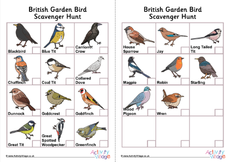 Scavenger Hunts | Activity Village