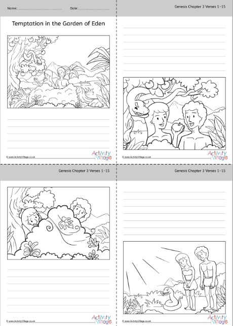 The Garden of Eden - Genesis 3:1-15 - Bible Stories for Kids