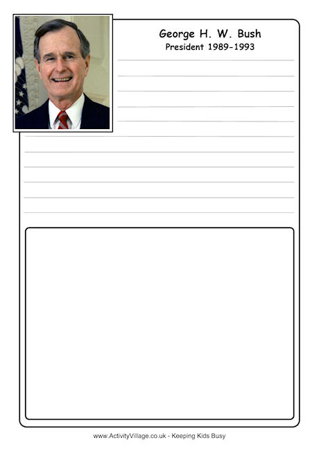 Famous People Notebooking Pages | Activity Village