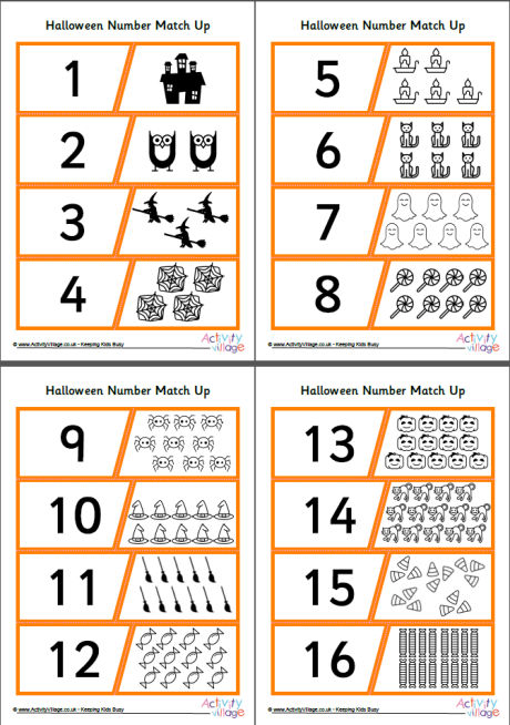 Halloween Jigsaws for Kids