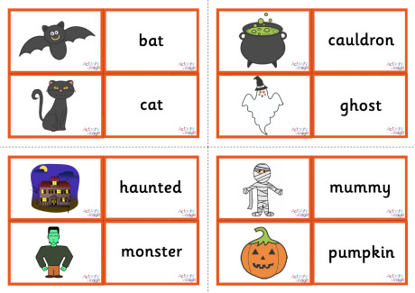 Vocabulary Matching Cards | Activity Village