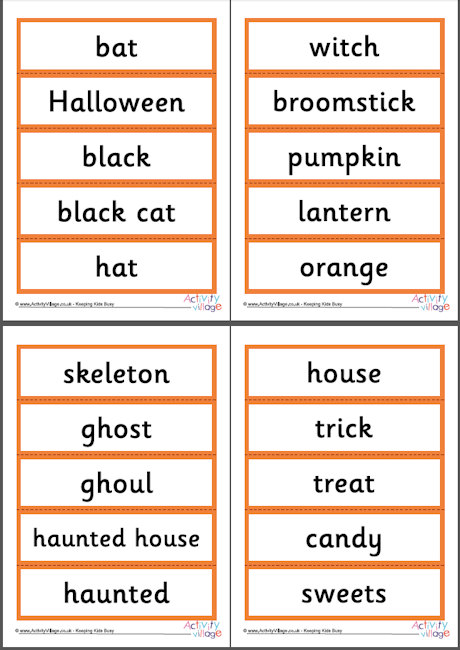 More Halloween Printables | Activity Village