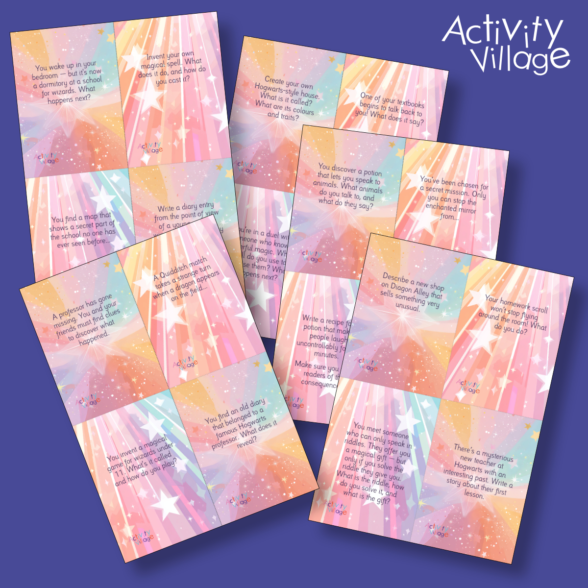 Harry Potter Worksheets | Activity Village