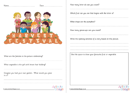 Picture Comprehension | Activity Village