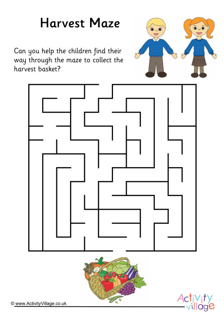 Harvest Puzzles | Activity Village