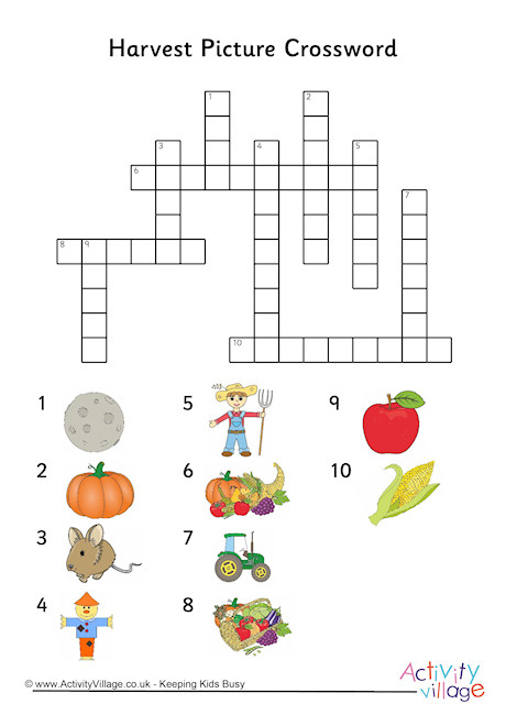 Harvest Puzzles | Activity Village