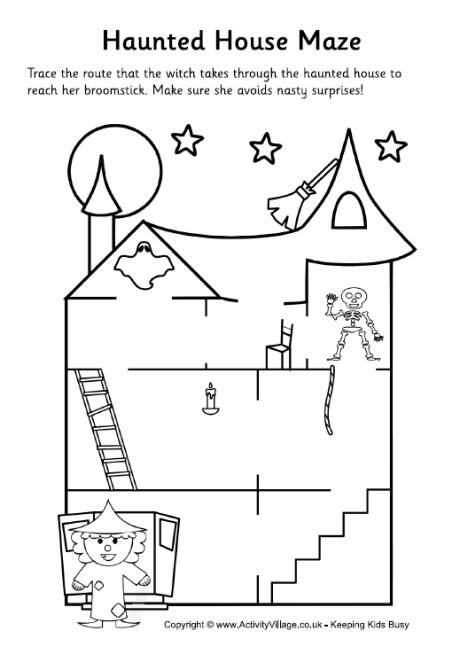 Halloween Mazes | Activity Village