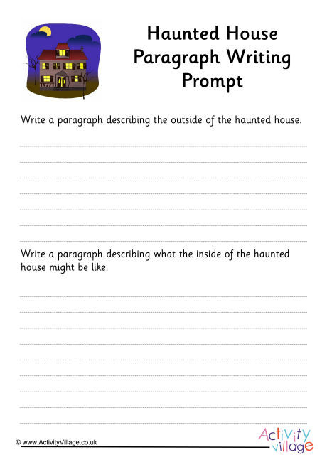 Haunted House Printables | Activity Village