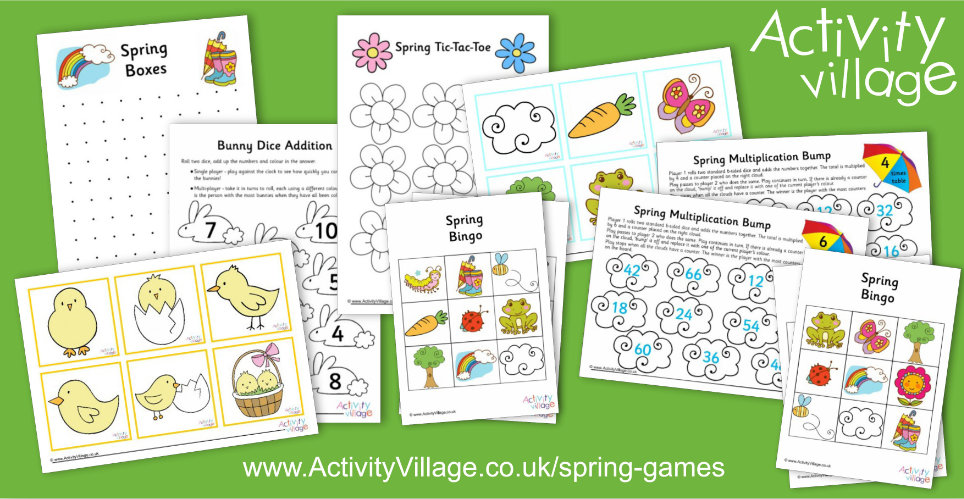 Have Some Fun With These New Spring Games | Activity Village