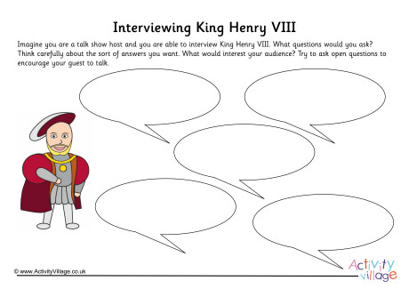 Henry VIII | Activity Village