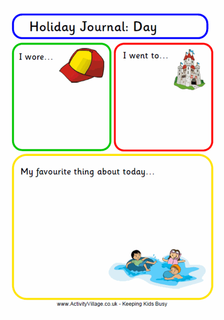 Holiday Journals | Activity Village