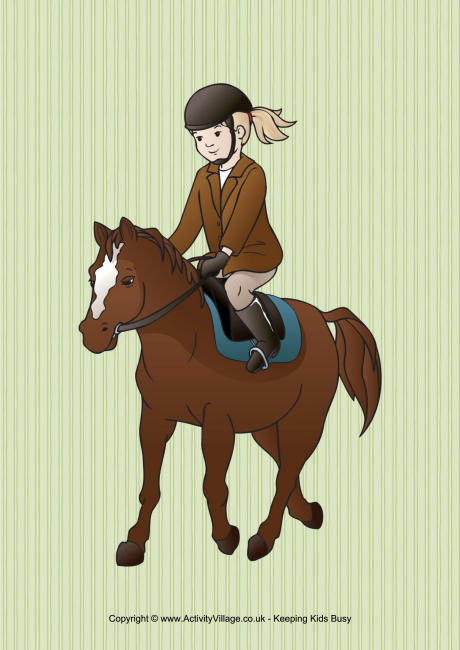Horse Riding Poster | Activity Village