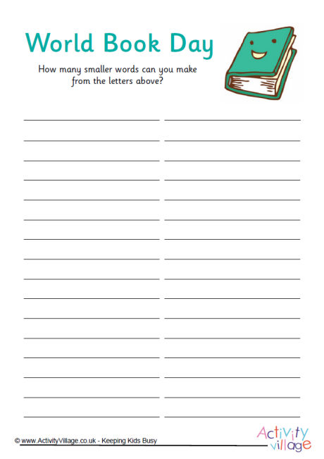 How Many Words Puzzles | Activity Village