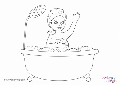 Daily Routines Colouring Pages | Activity Village