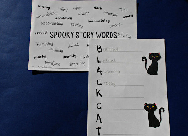Guest Post - Spooky Writing | Activity Village