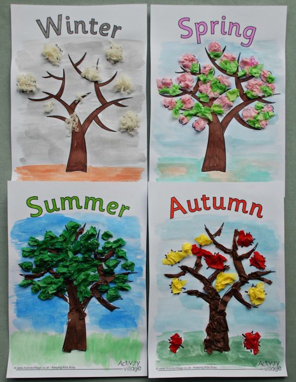 Guest Post - Making a Four Seasons Tree | Activity Village