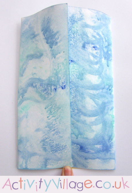 Moses Parting the Red Sea Card | Activity Village