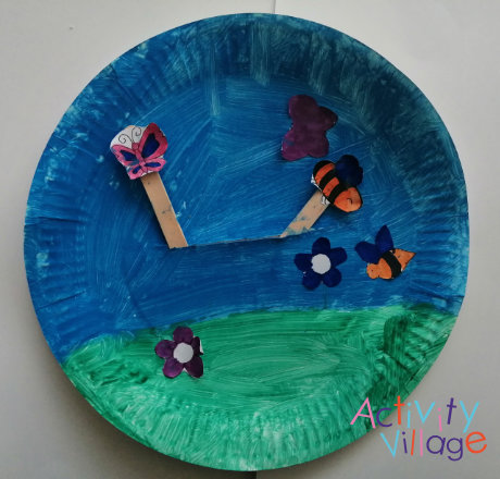 Spring Paper Plate Craft | Activity Village
