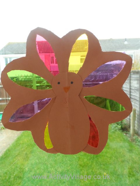 Stained Glass Turkey | Activity Village