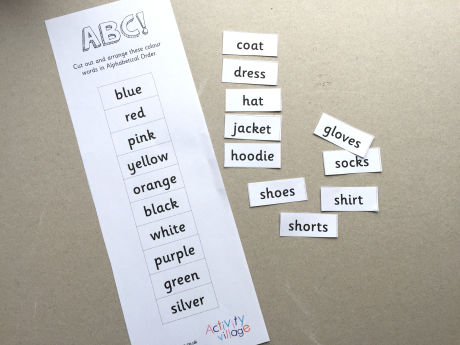 New Alphabetical Order Cards... | Activity Village