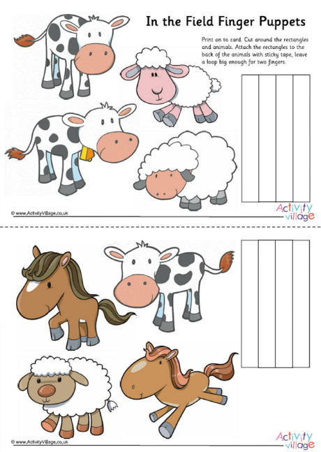 Finger Puppets | Activity Village