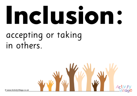 Inclusion Definition | Activity Village
