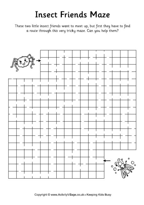 Summer Mazes | Activity Village