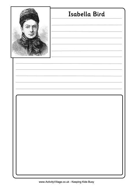 Isabella Bird | Activity Village