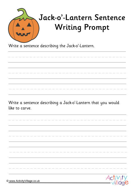 Jack O Lantern Printables | Activity Village