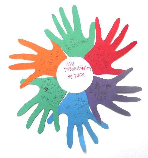 Resolutions Wreath Craft