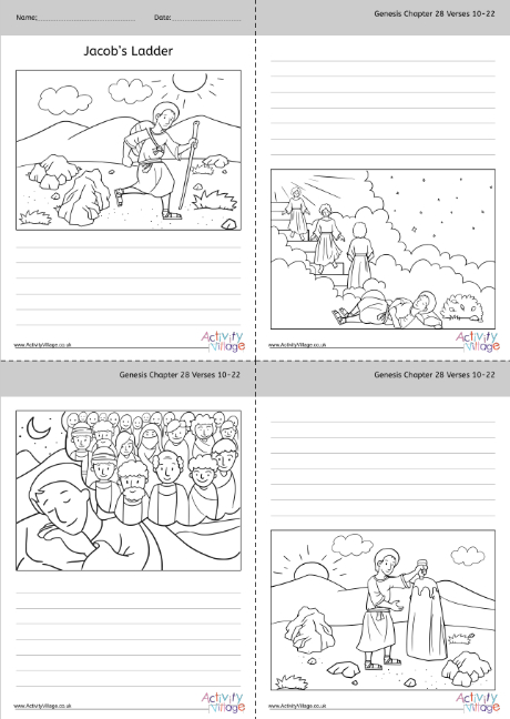 Jacob's Ladder - Genesis 28:10-22 - Bible Stories for Kids