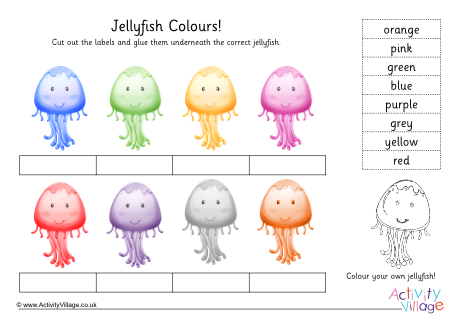 Colour Worksheets | Activity Village