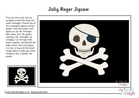 Jolly Roger Jigsaw | Activity Village
