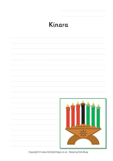 Kinara Writing Page | Activity Village