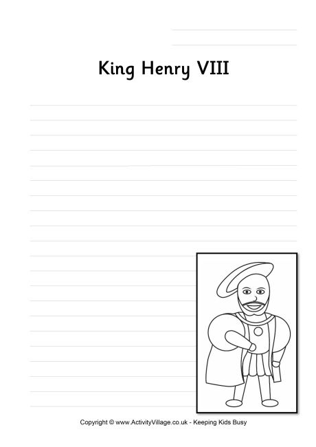 Henry VIII | Activity Village