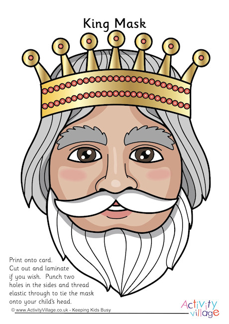 King Mask | Activity Village