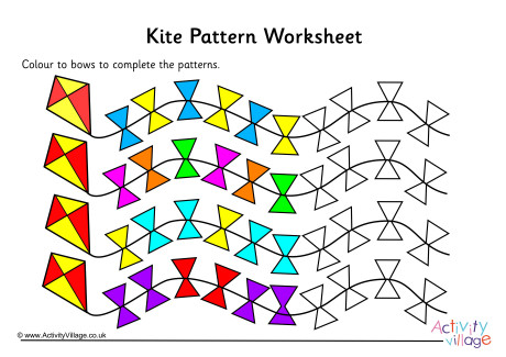 Pattern Worksheets | Activity Village