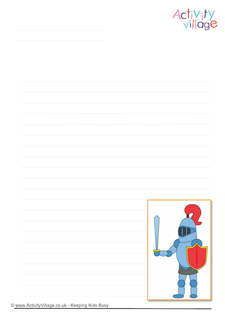 Fairy Tale Writing Pages | Activity Village